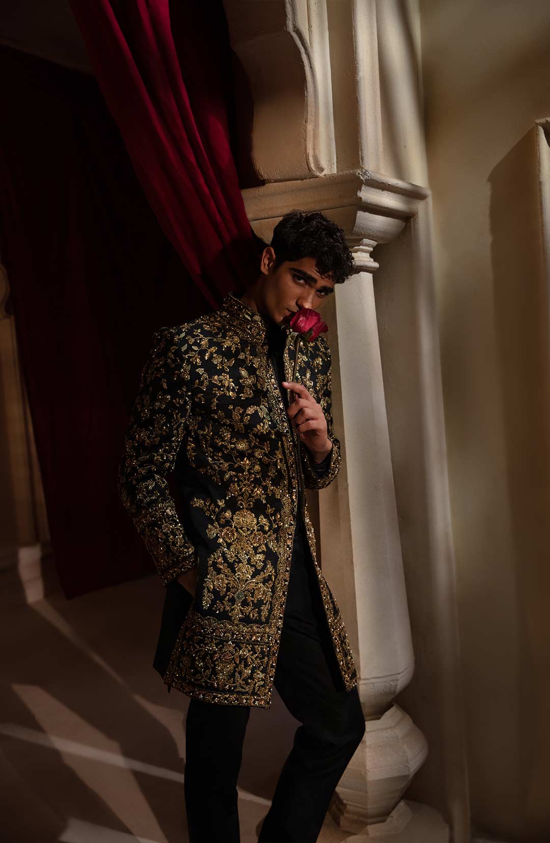 Sherwani bespoke – Mantashani